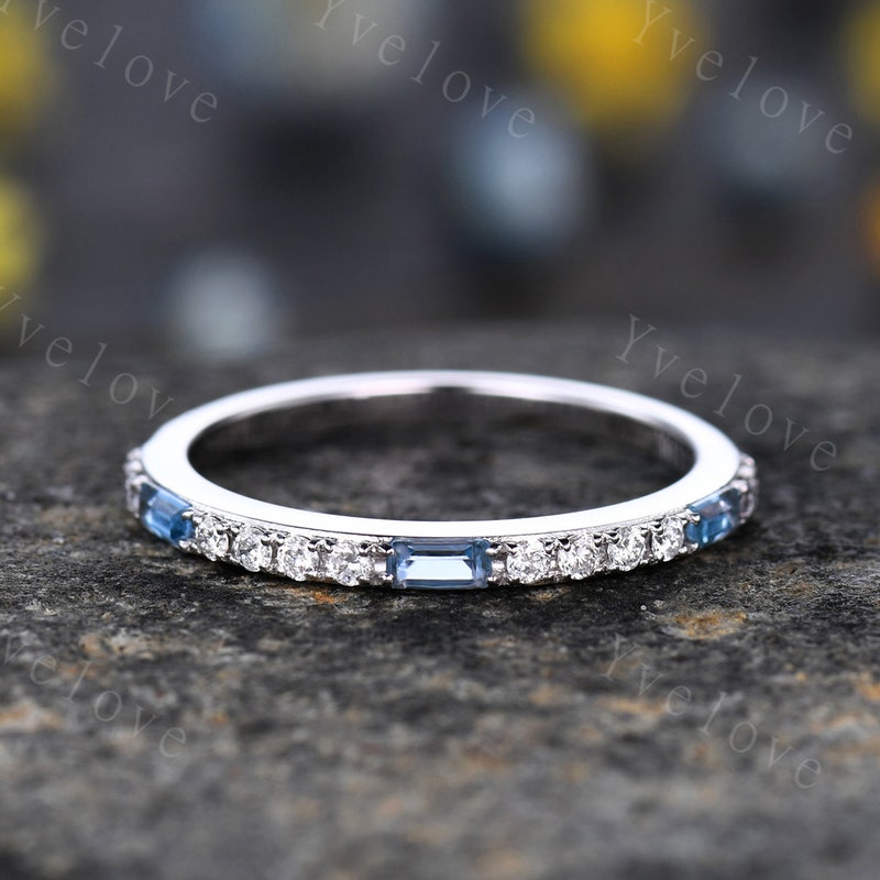 Blue Wedding Bands - Etsy