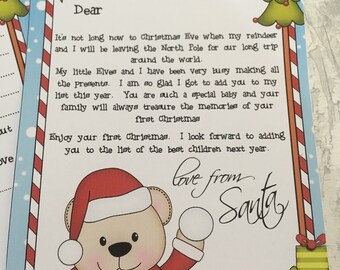 Dear baby letter | Etsy