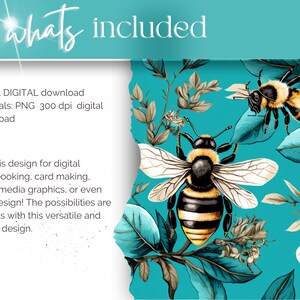 Native Bee's in Nature With Flowers and Foliage in Bright, Bold Colors ...