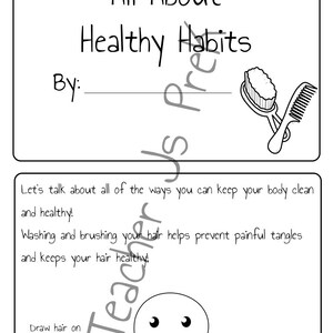 Hygiene and Germs Themed Unit for Preschool - Homeschool - Distance ...