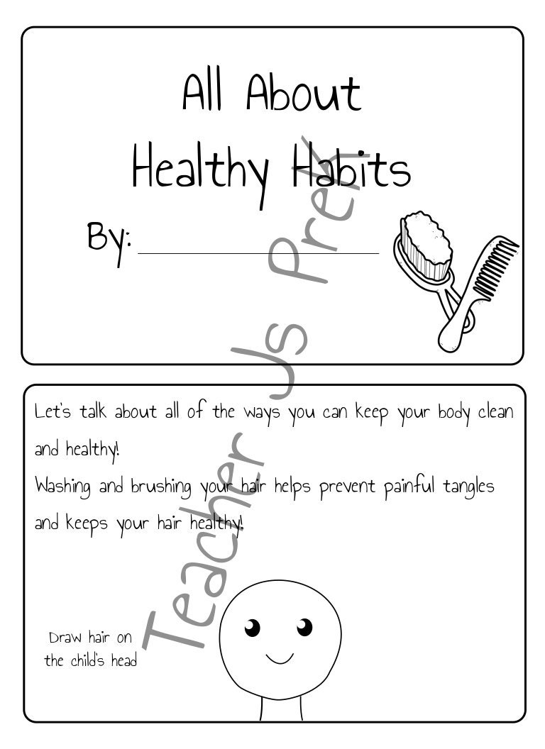 Hygiene and Germs Themed Unit for Preschool - Homeschool - Distance ...