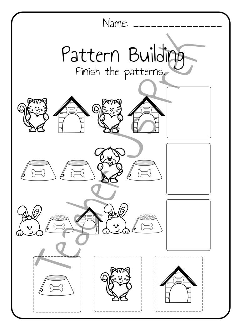 Learn About Pets Unit // Preschool - Prek and Early Grades // Cats and ...