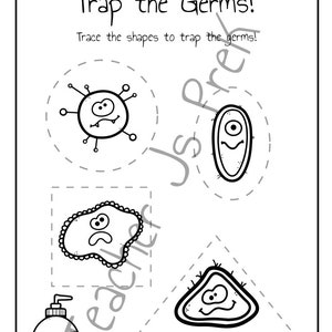 Hygiene and Germs Themed Unit for Preschool - Homeschool - Distance ...