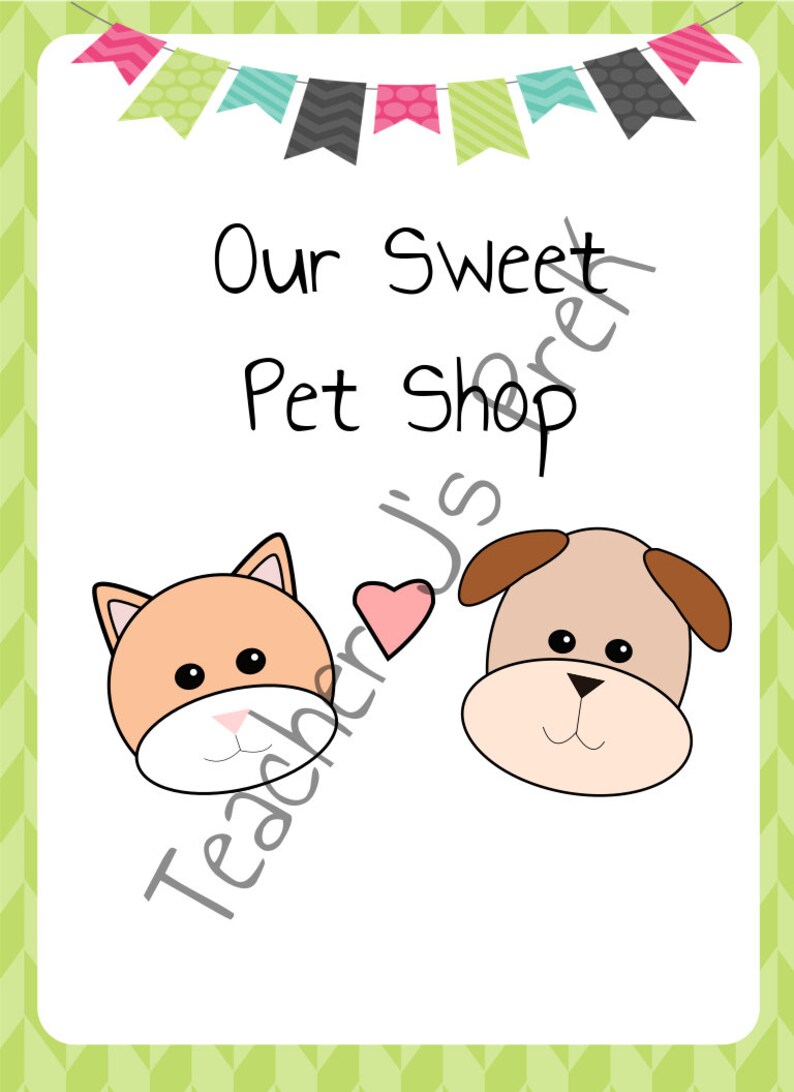 Learn About Pets Unit // Preschool - Prek and Early Grades // Cats and ...