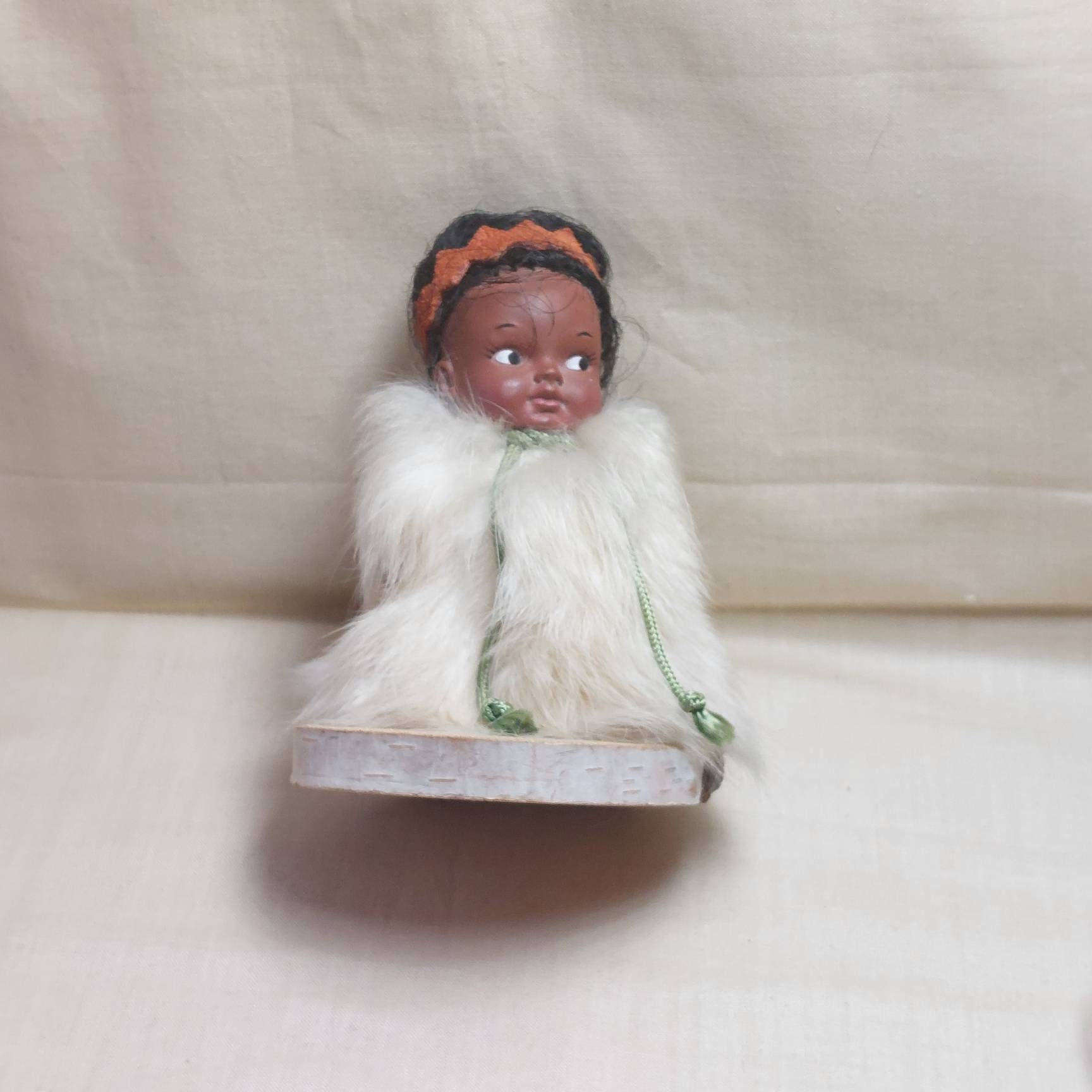 Vintage Doll, Vintage Quirky Doll, Side Eye Doll, Vintage Native ...