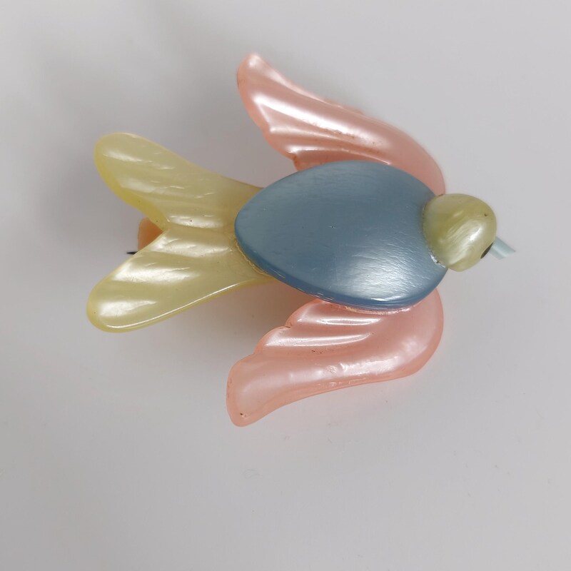 Plastic Bird Brooch - Etsy