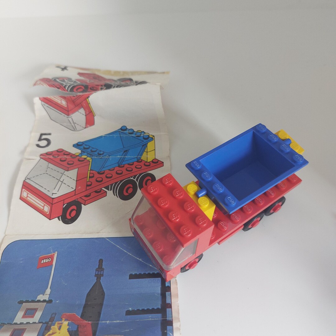 1974 Vintage Lego Tipper Truck Set Lego 612, Complete With Instructions ...