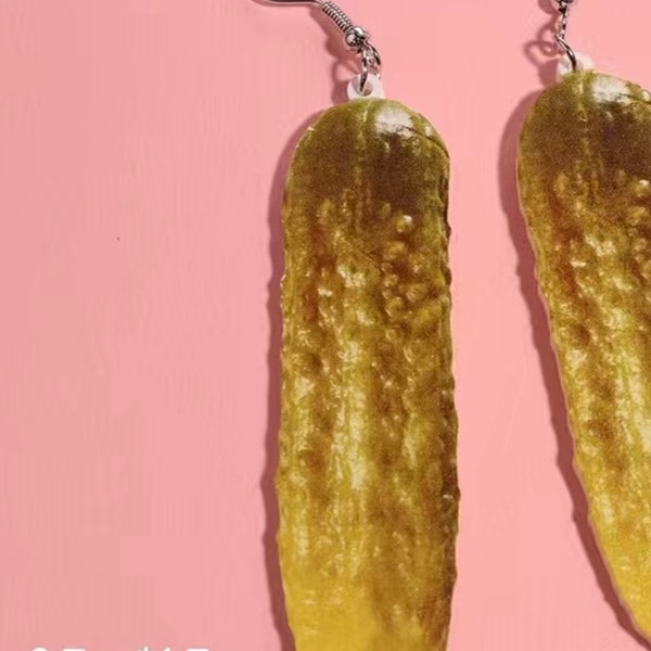 Pickle Earrings Svg - Etsy