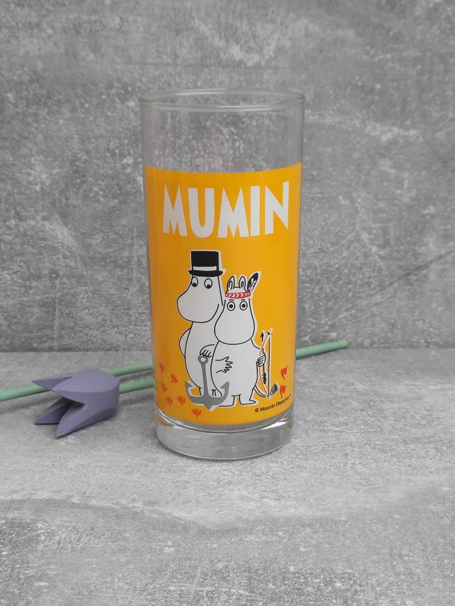 Moomin Drink Glass. Moomin Characters Tove Jansson. Moomin Glass ...
