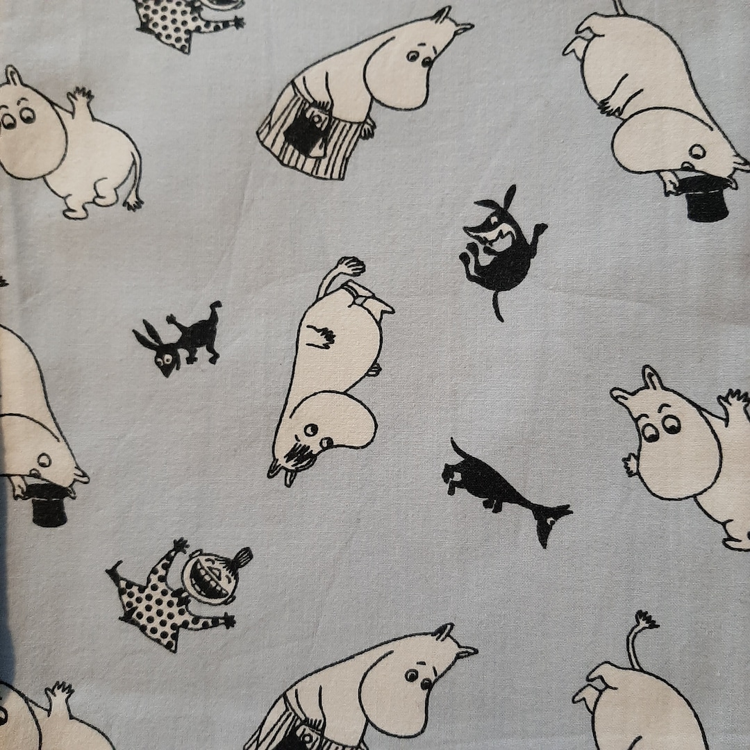 Vintage MOOMIN Caracters Duvet Cover for Babies. 100% Cotton. Made in ...