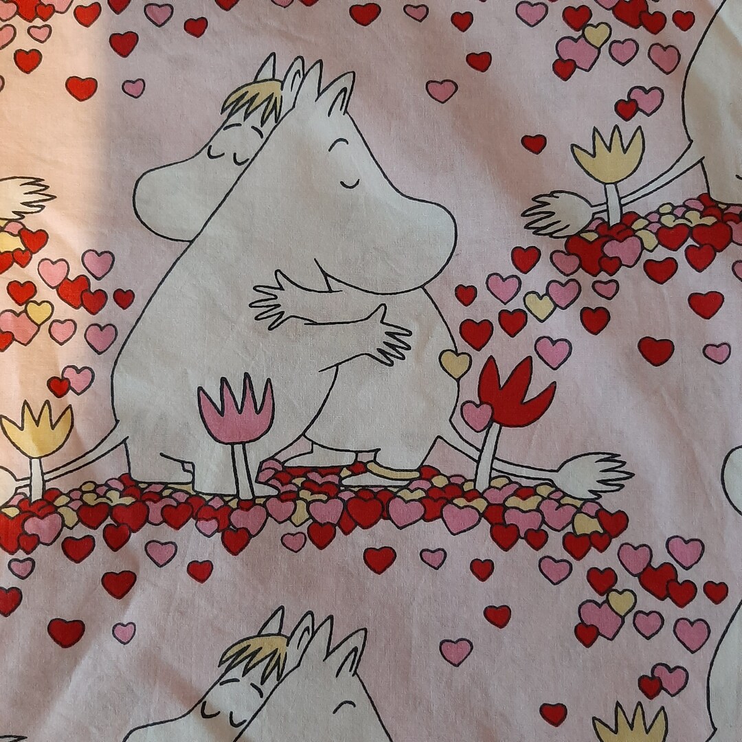 Vintage MOOMIN Caracters Duvet Cover Set for Babies. 100% Cotton. Made ...
