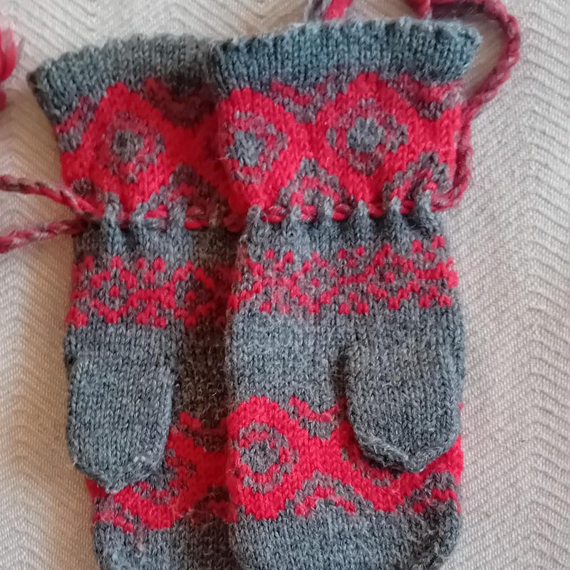 Christmas Mittens - Etsy