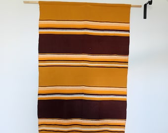 Vintage Raanu. Vintage Finnish Hand Woven Wall Decor, Striped White ...