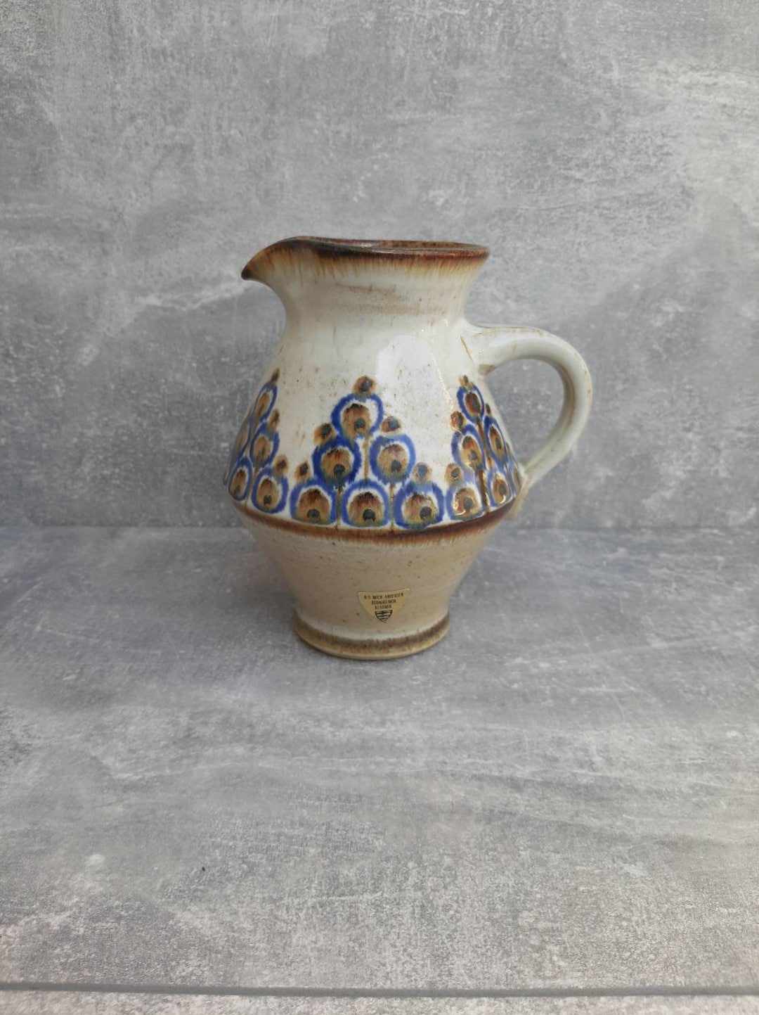 Vintage Skandinavian Ceramic Vase. Design by Marianne Stark , Bornholm ...
