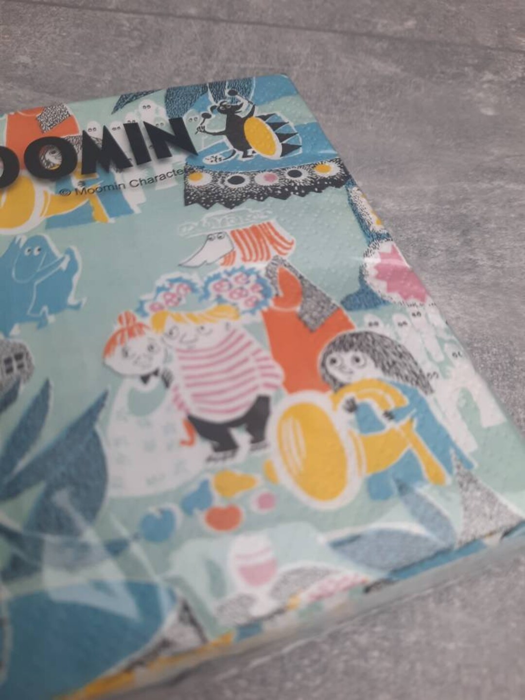 Moomin Paper Napkins. for Dining, Decoupaging. Set of 20 Napkins ...