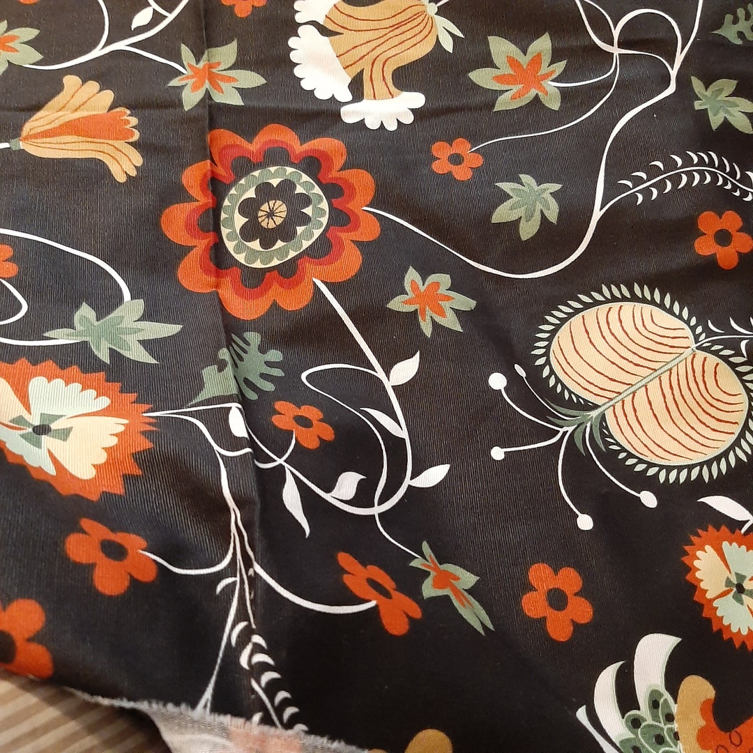 Ikea Cotton Fabric Made in Sweden Design Eva Lundgreen - Etsy