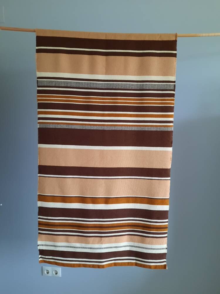 Vintage Raanu. Vintage Finnish Hand Woven Wall Decor Striped - Etsy