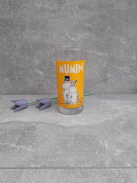 Moomin drink glass. Moomin Characters Tove Jansson. Moomin | Etsy