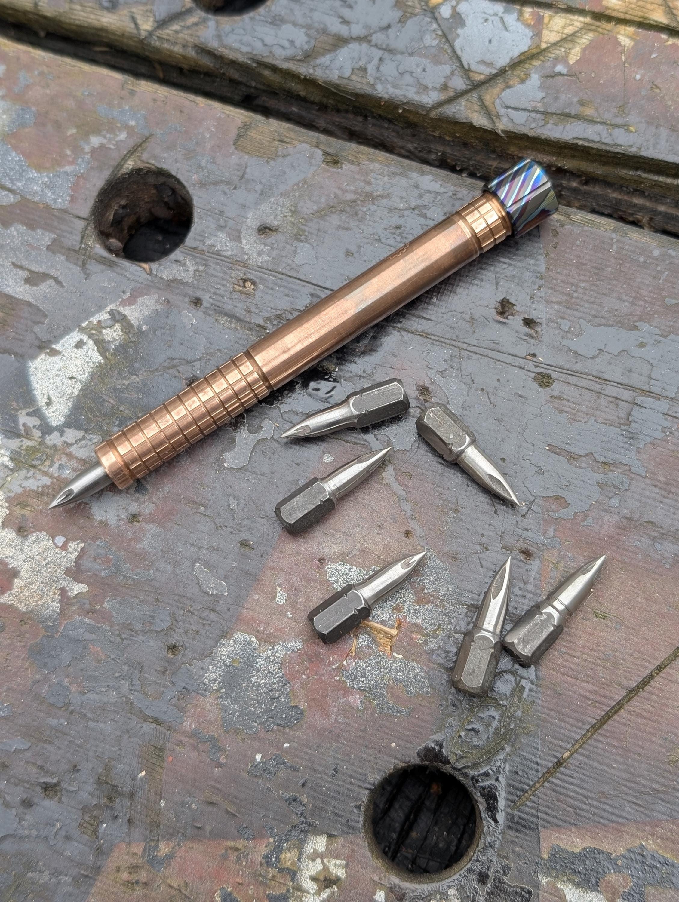 Edc/workshop Spike Awl Screwdriver Bit. New Batch - Etsy