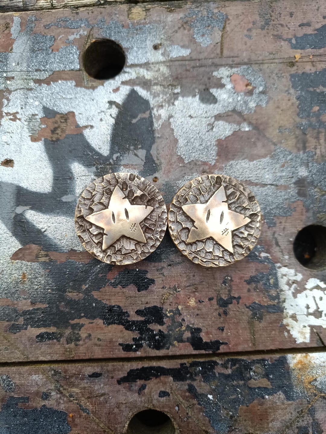 Brass Edc Challenge Coin. Invincible - Etsy