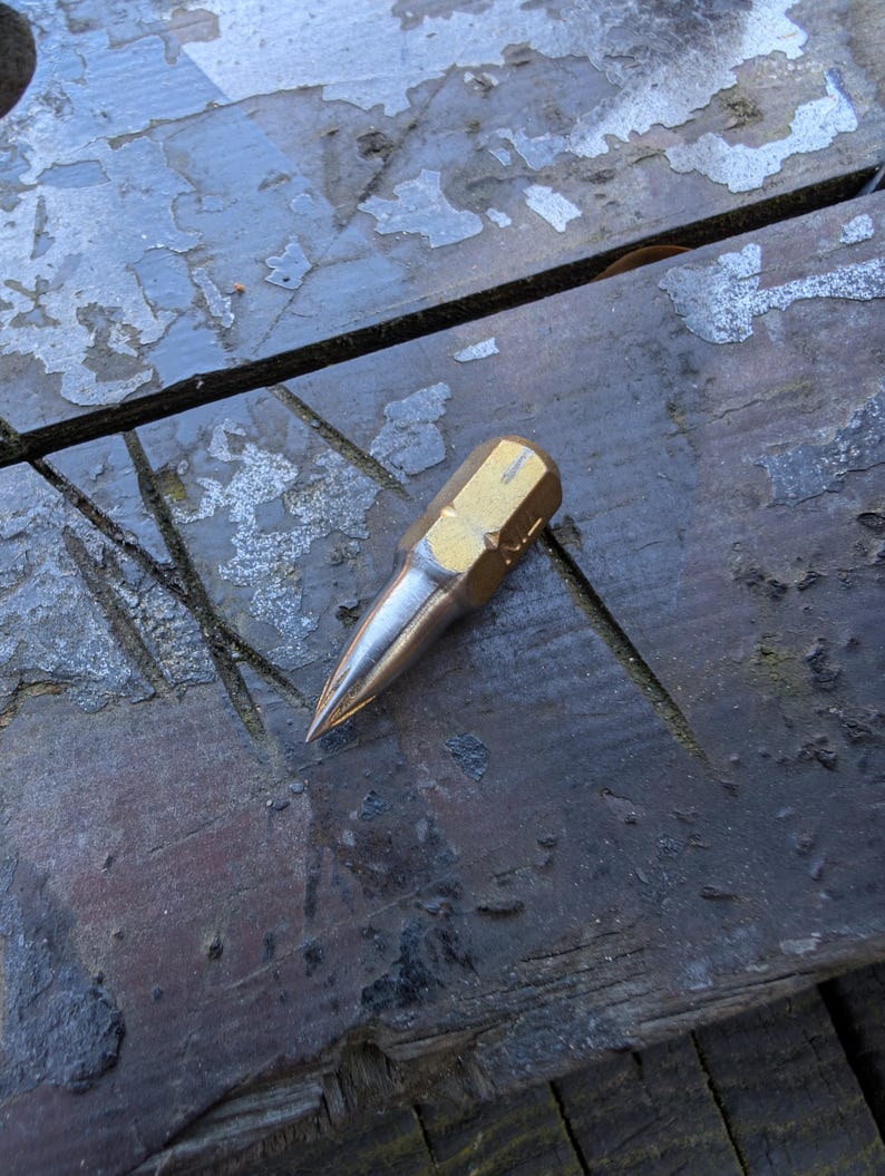 Edc/workshop Spike Awl Screwdriver Bit. New Batch - Etsy