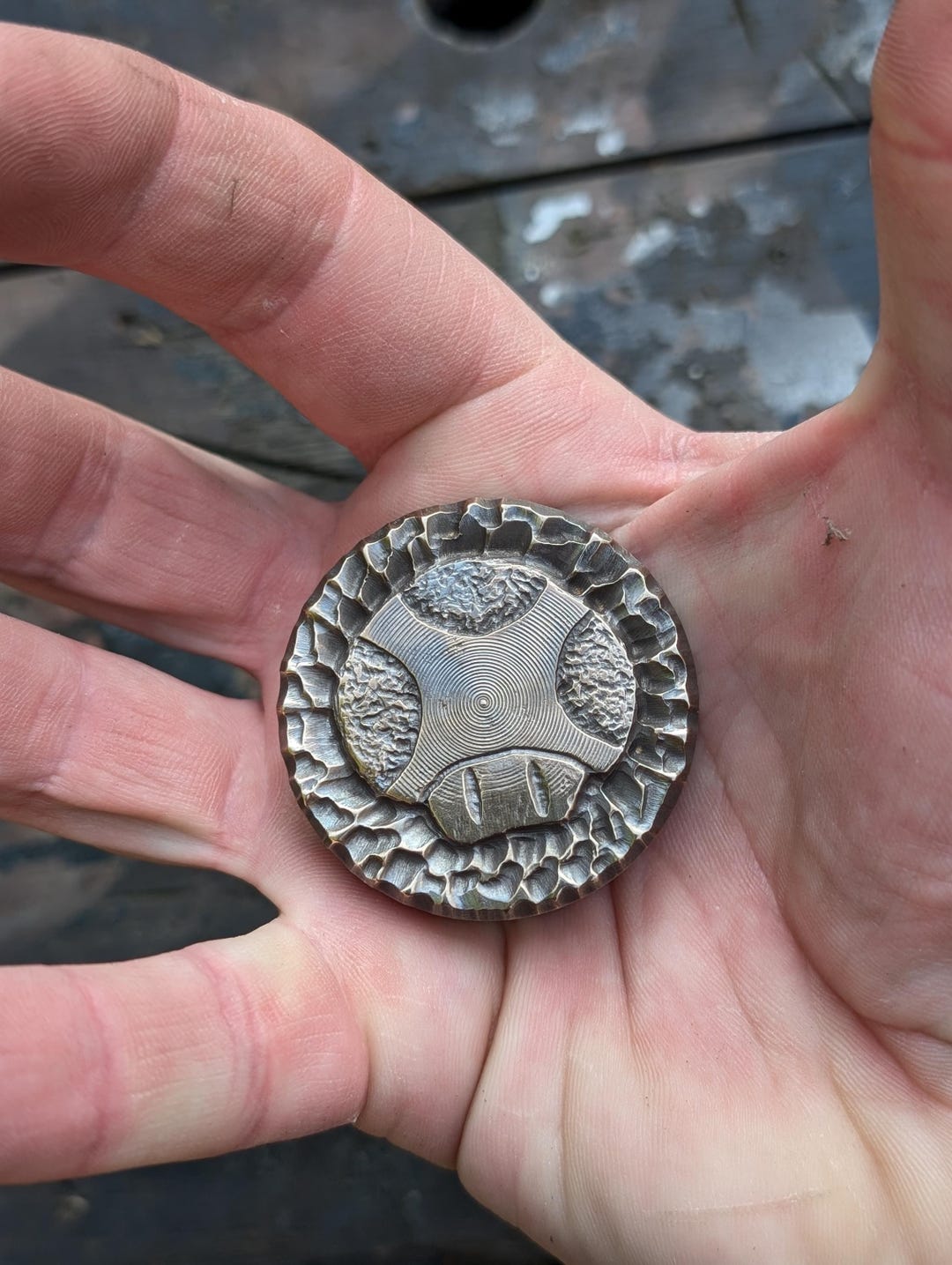 Bronze Edc Challenge Coin. 1-up - Etsy
