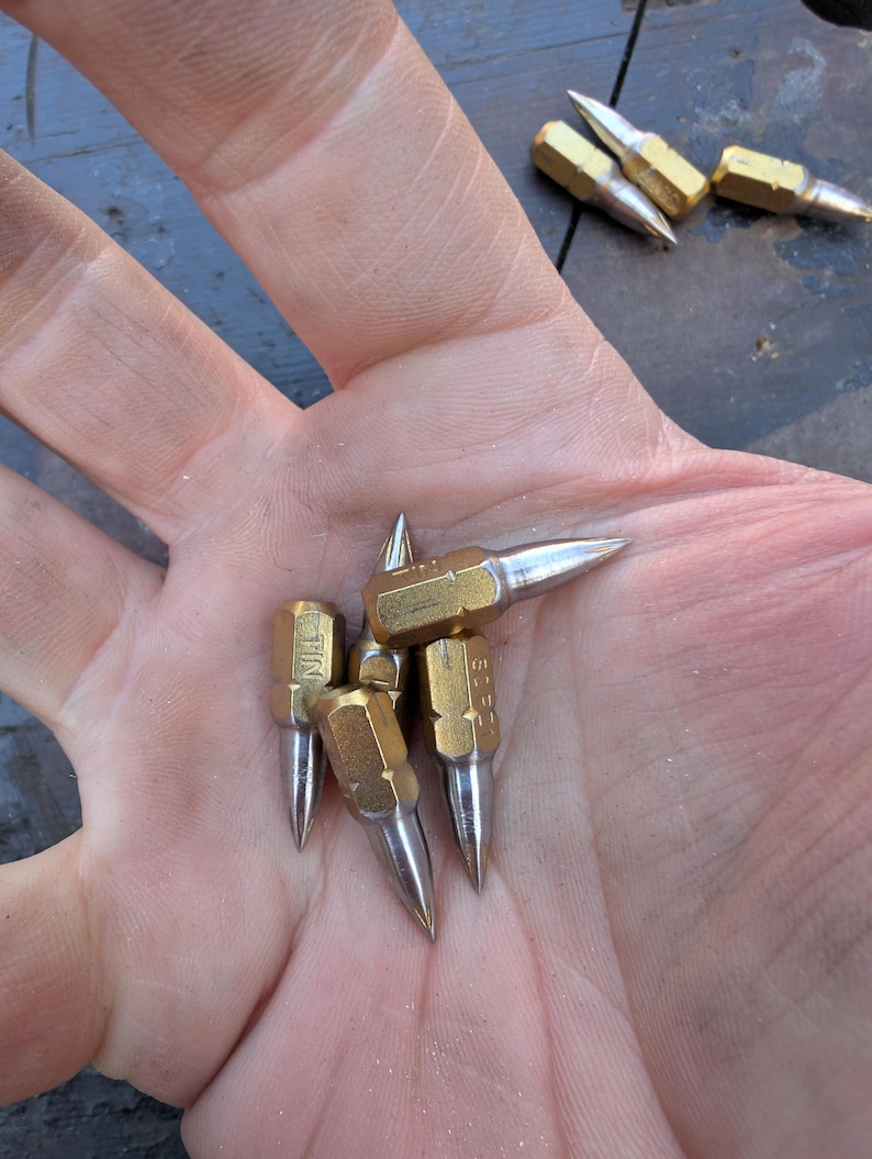 Edc/workshop Spike Awl Screwdriver Bit. New Batch - Etsy
