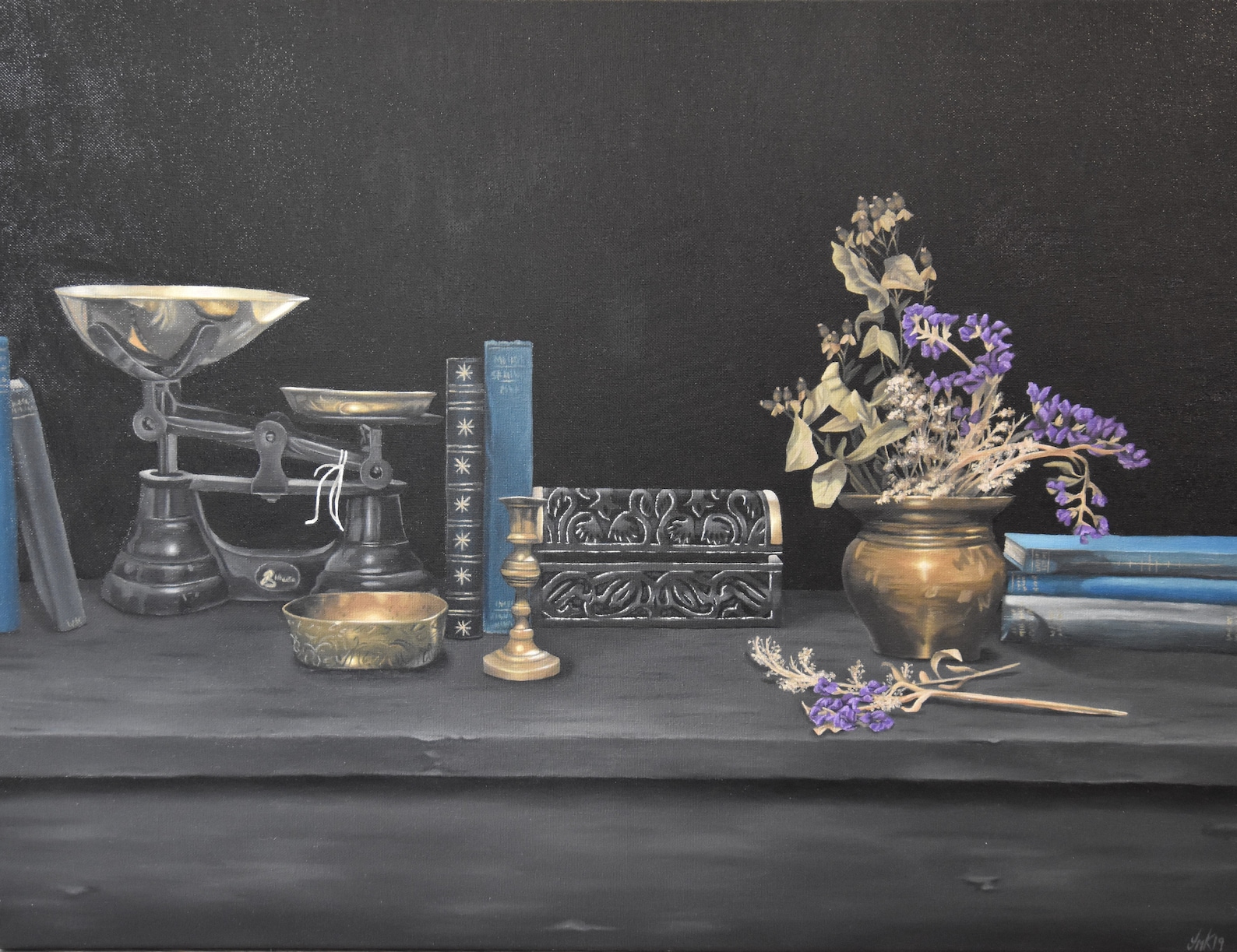 Still Life Oil Painting - Etsy