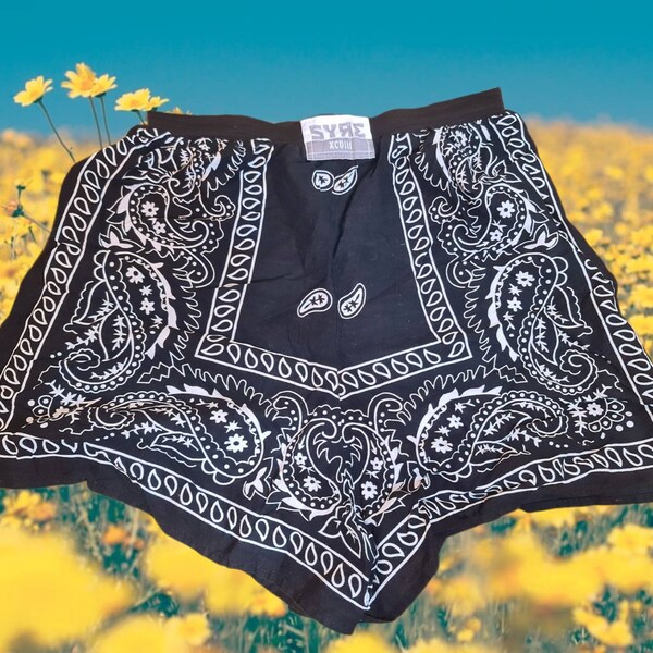 Bandana Shorts - Etsy