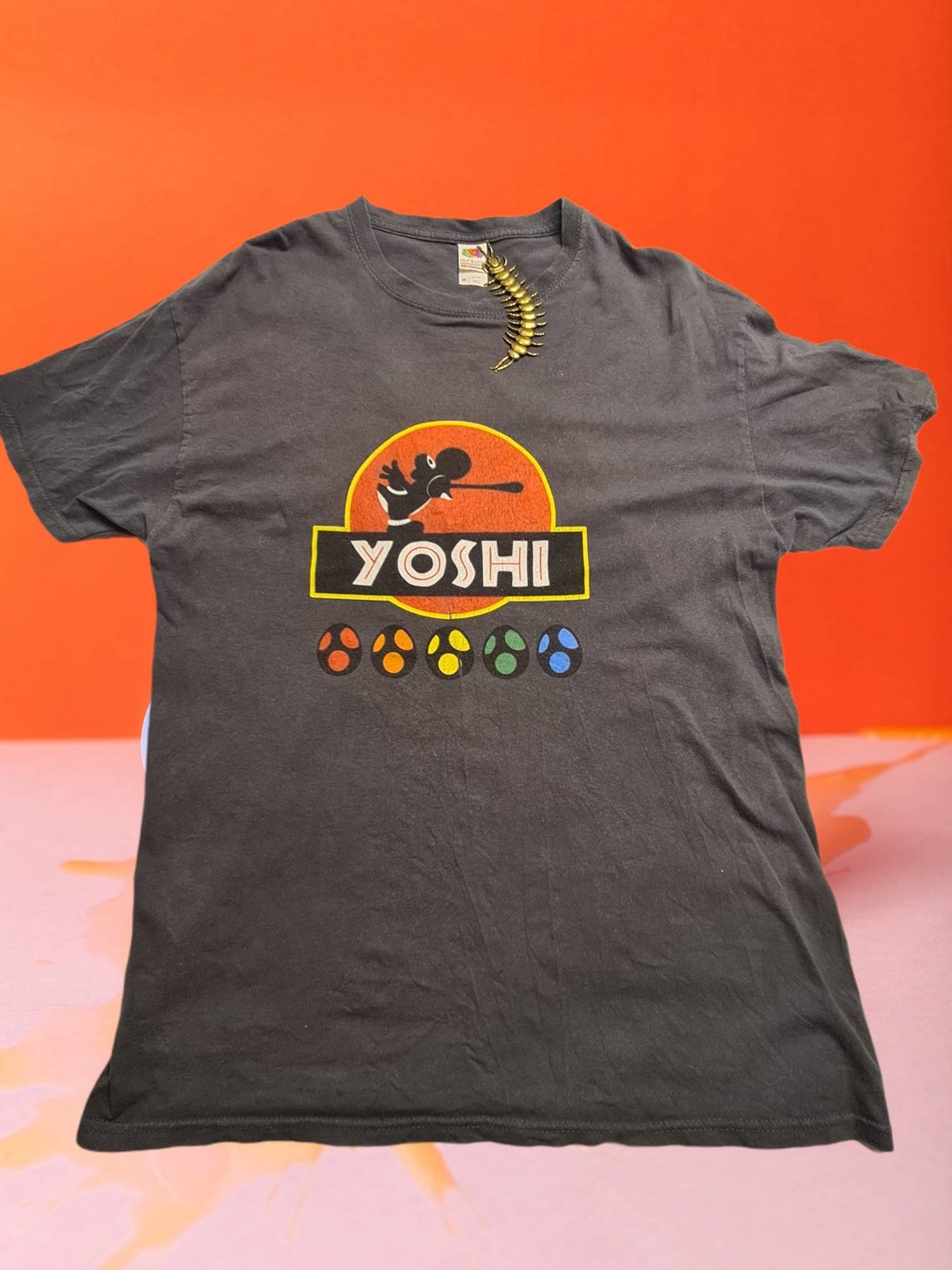 YOSHI T-shirt Mario Kart Y2k Early 2000's Graphic Tee - Etsy