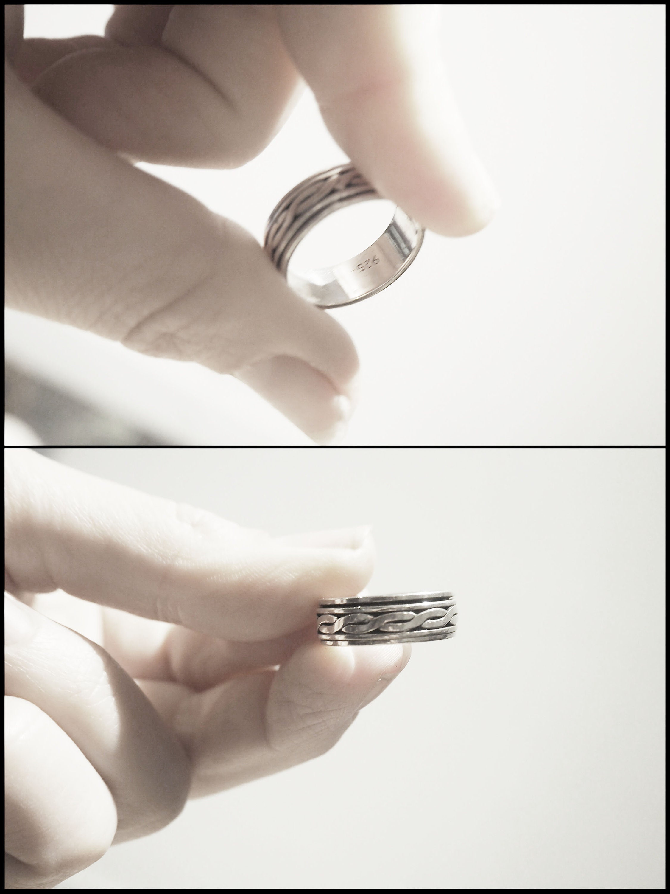 Vintage Ring Braid Pattern Viking Jewelry Biker Jewellery - Etsy Australia