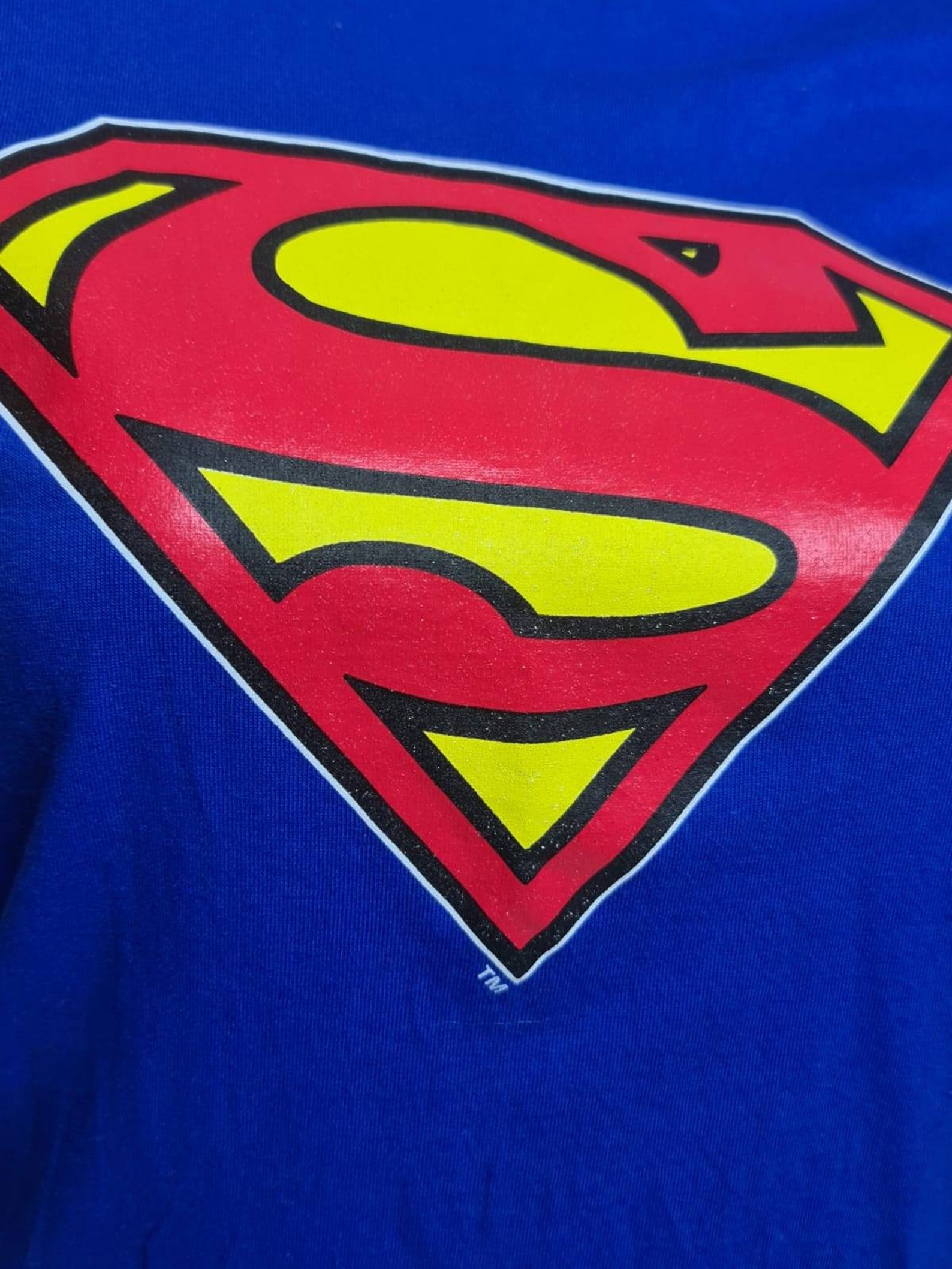 Vintage superman graphic t-shirt warnerbrother movie world | Etsy