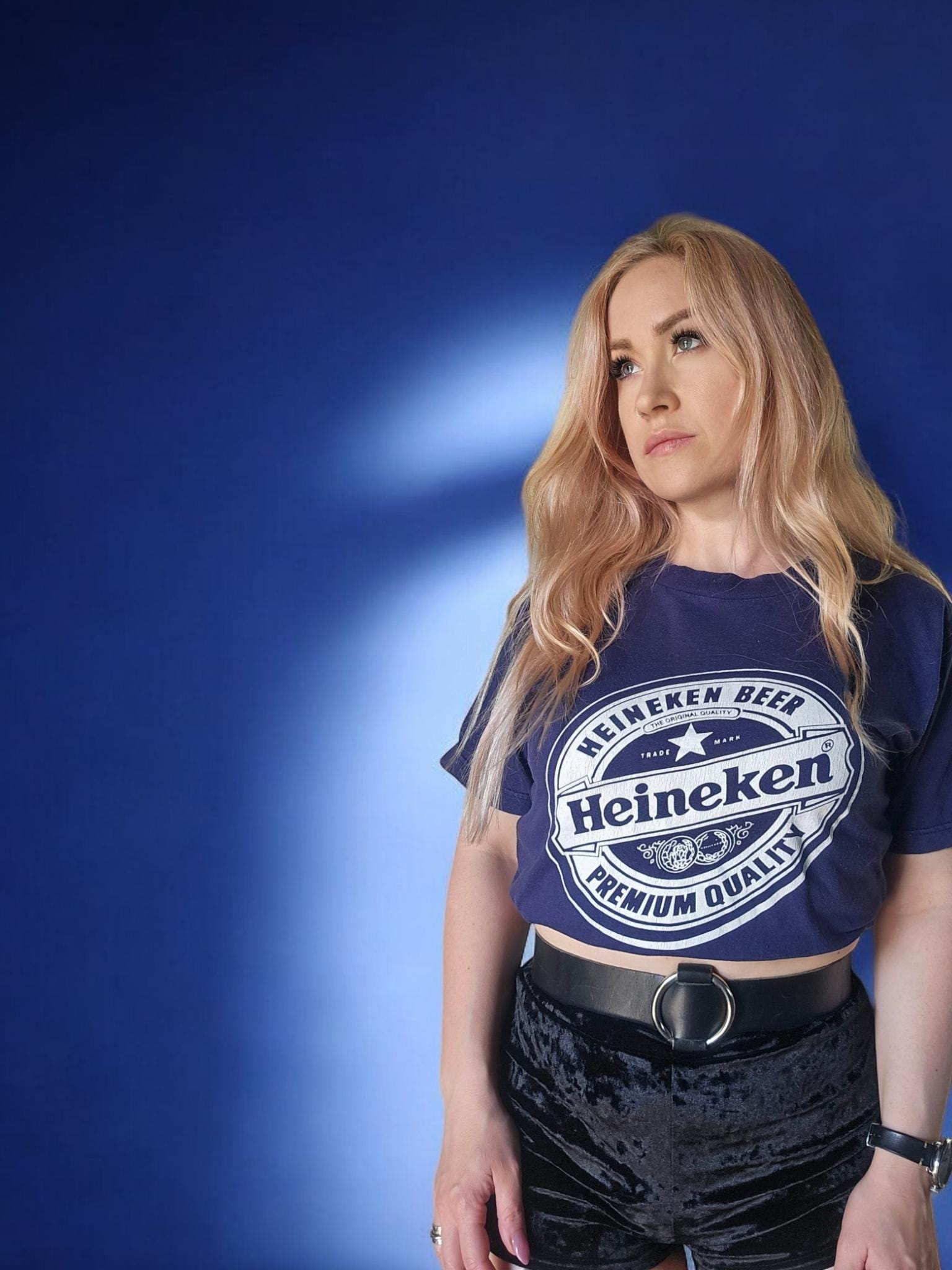 HEINEKEN BEER T-shirt 90's Double Sided Print Worn in Y2k Merchandise ...