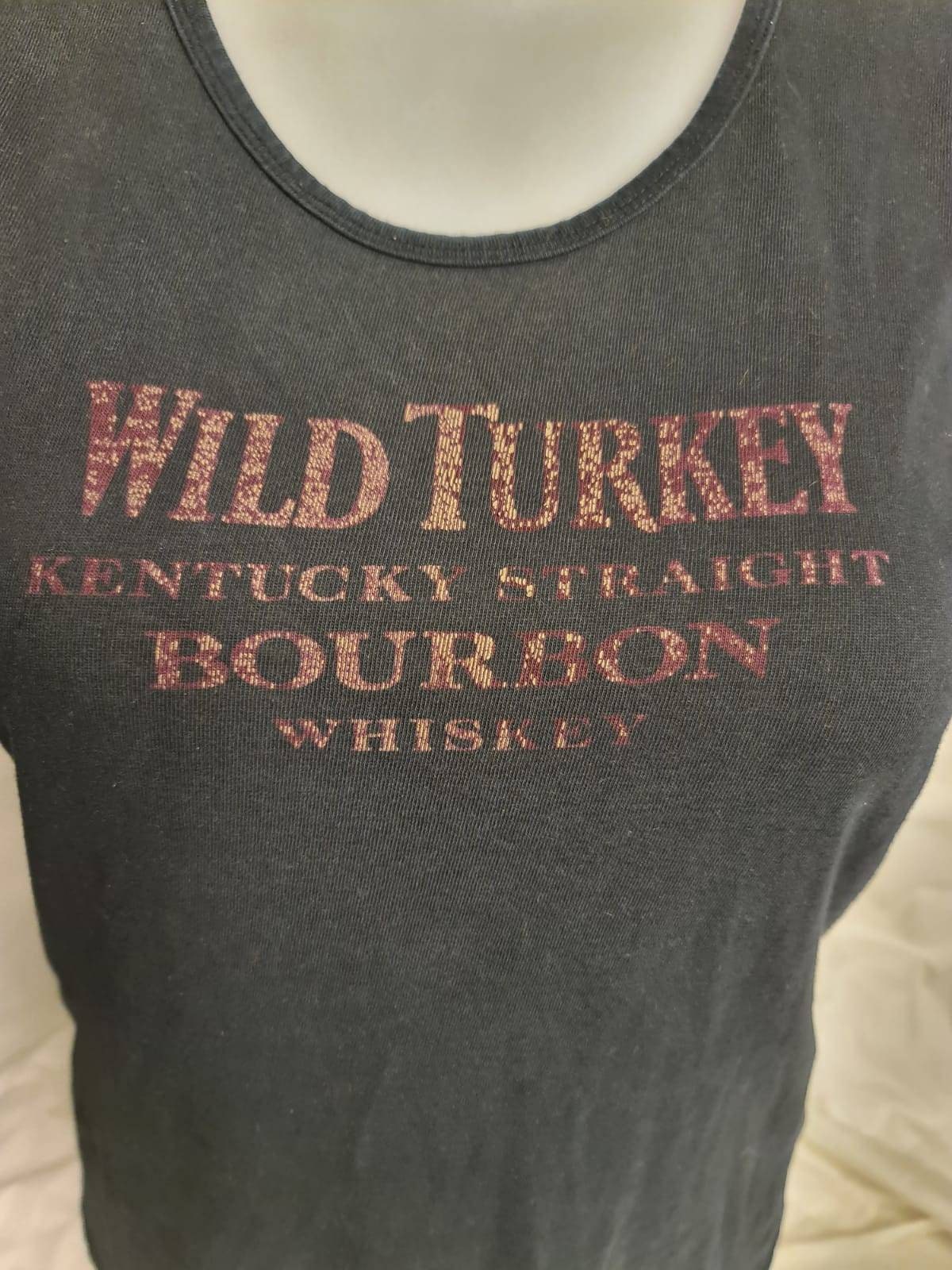Wild Turkey Whiskey Branded Vintage Shirt Singlet Drinks Merchandise ...