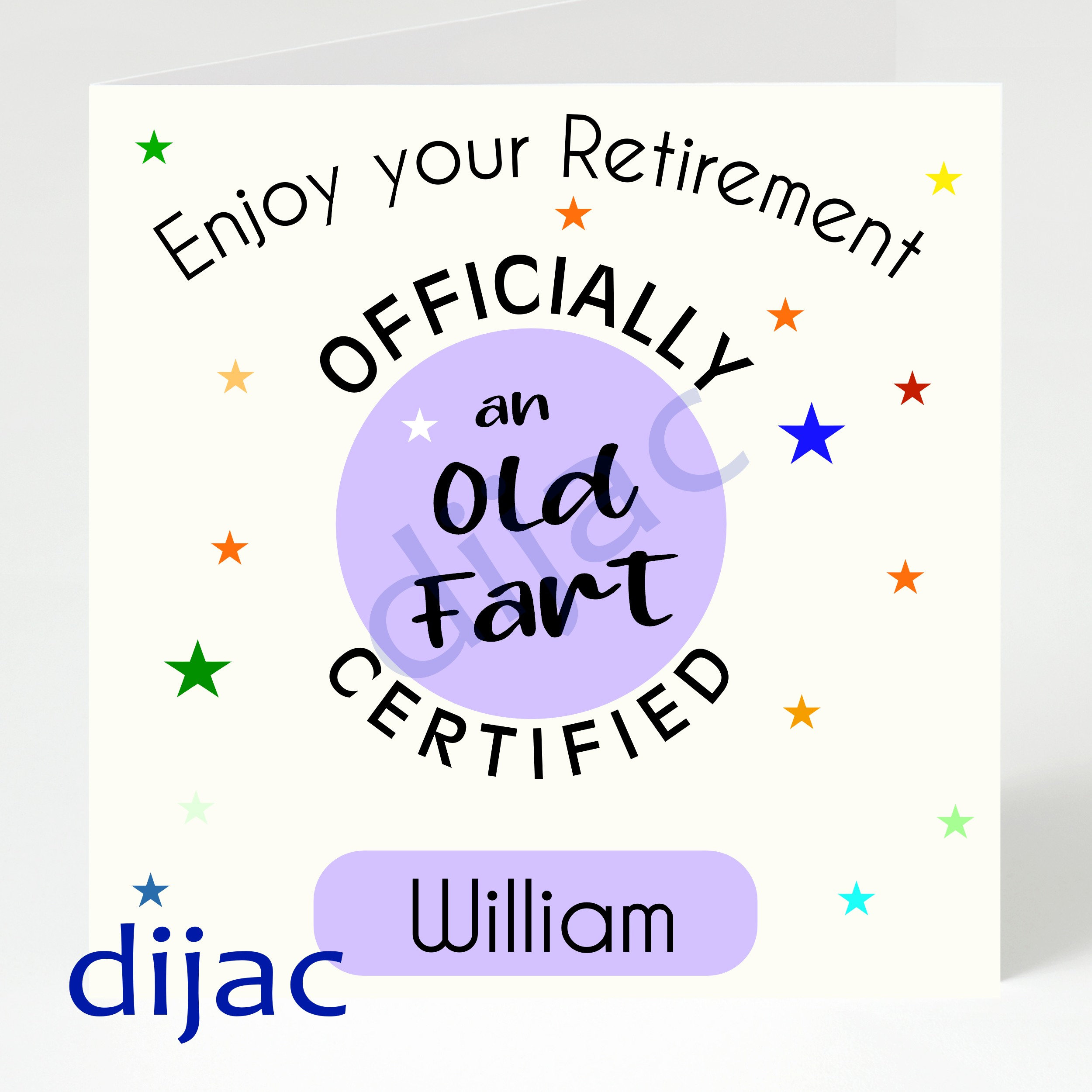 Old Fart Certificate