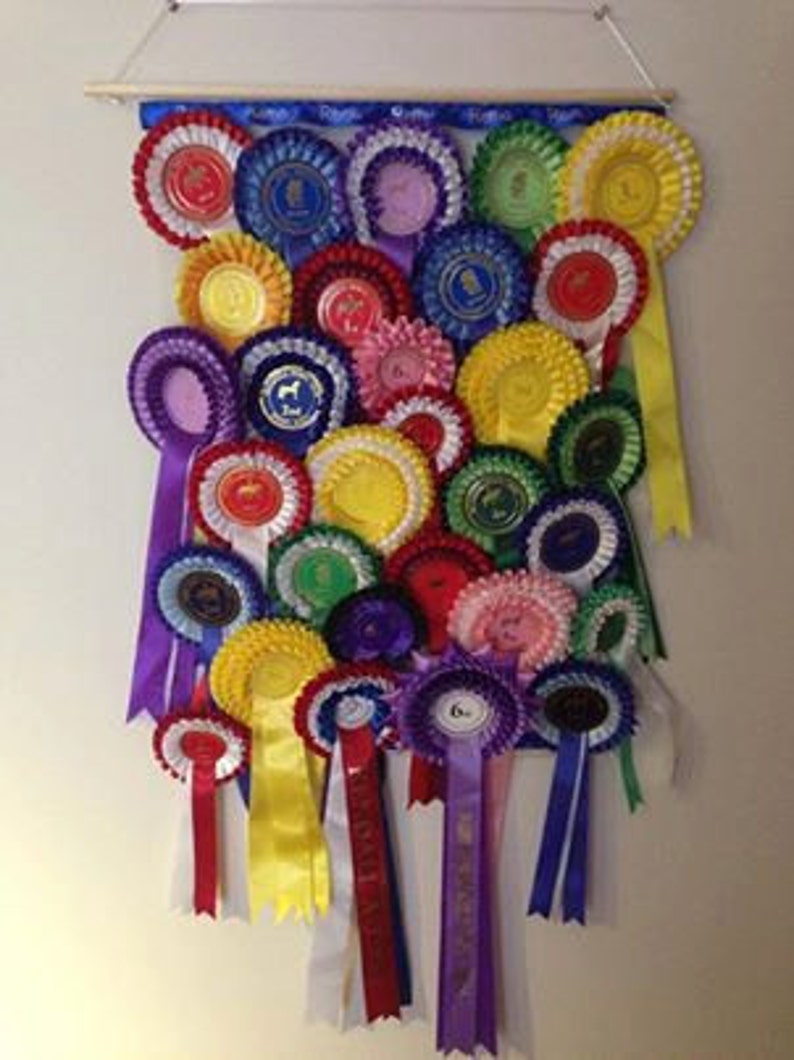 Personalised Handmade Rosette Hanger - Etsy