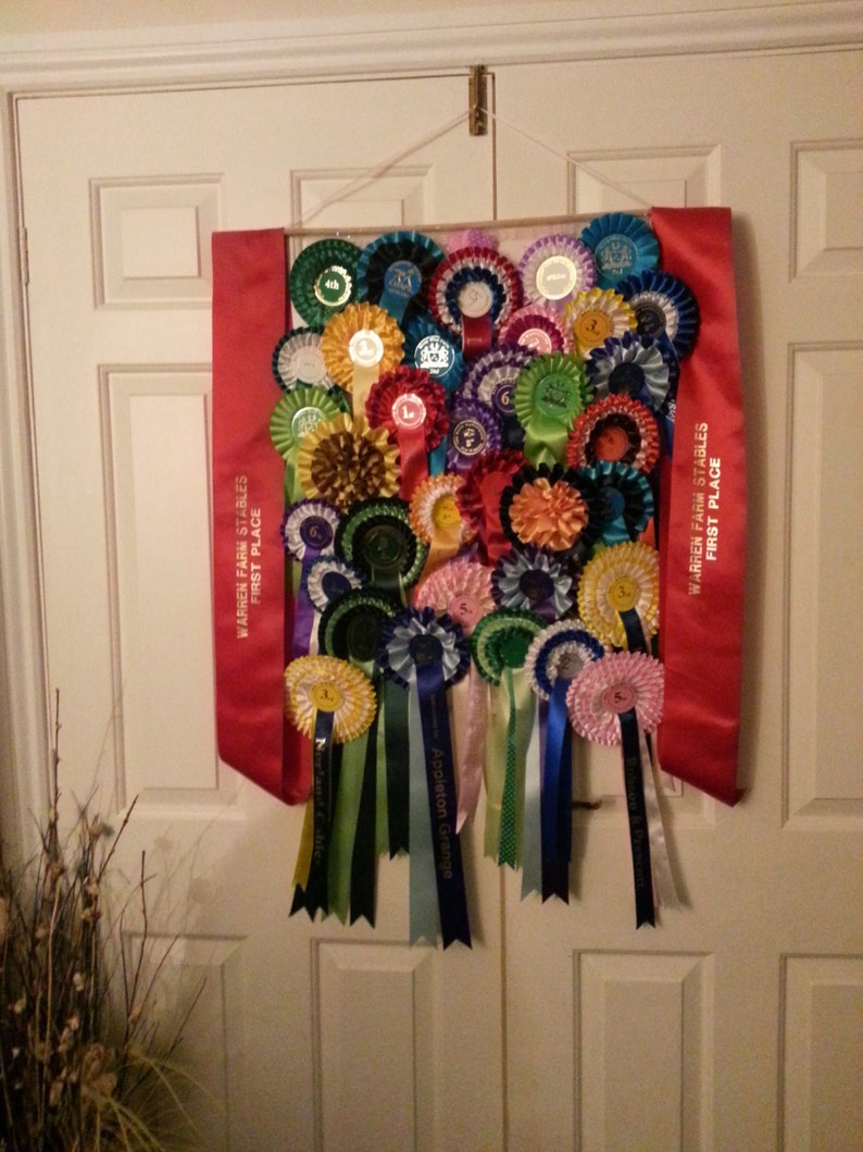 Personalised Handmade Rosette Hanger - Etsy