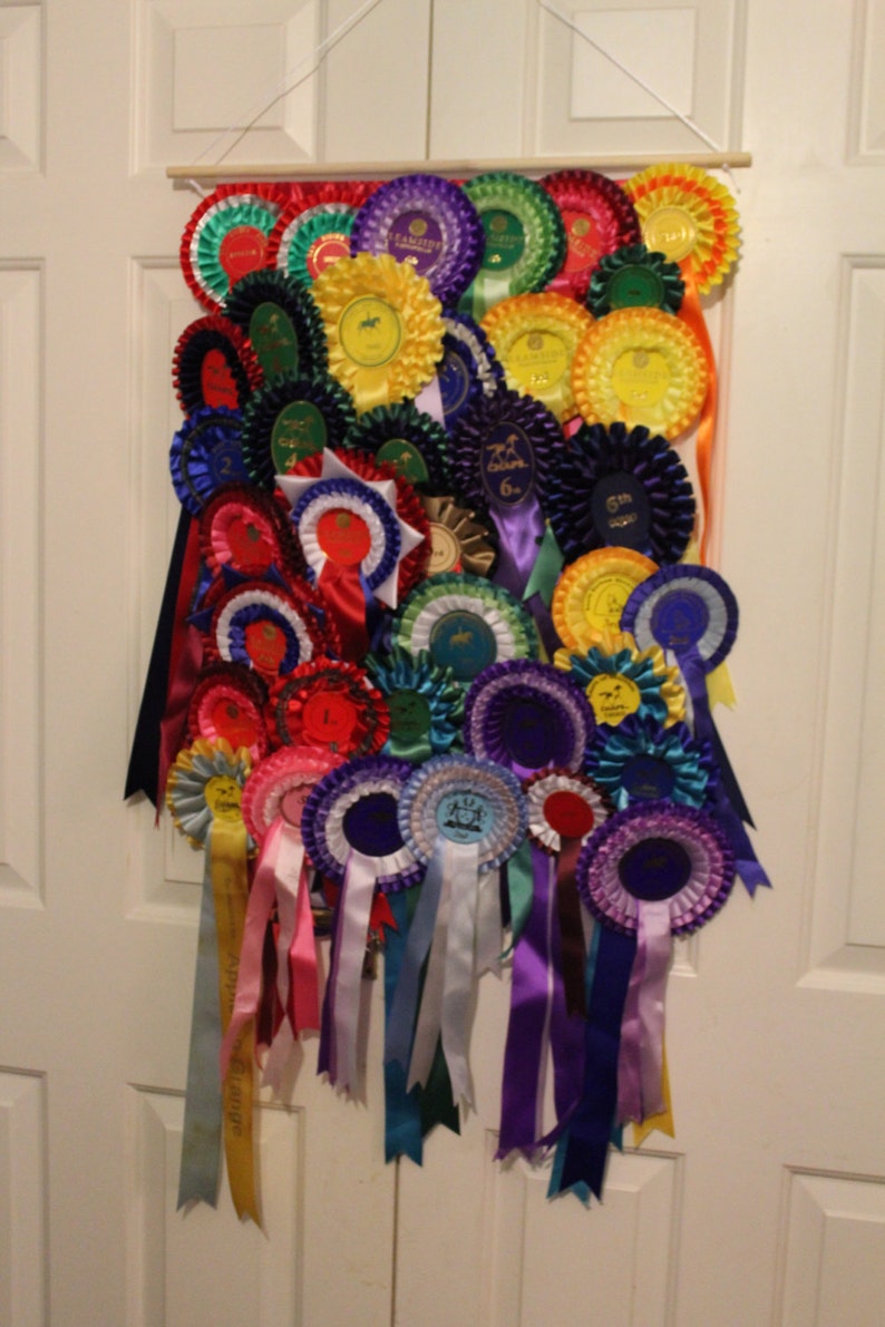 Personalised Handmade Rosette Hanger - Etsy