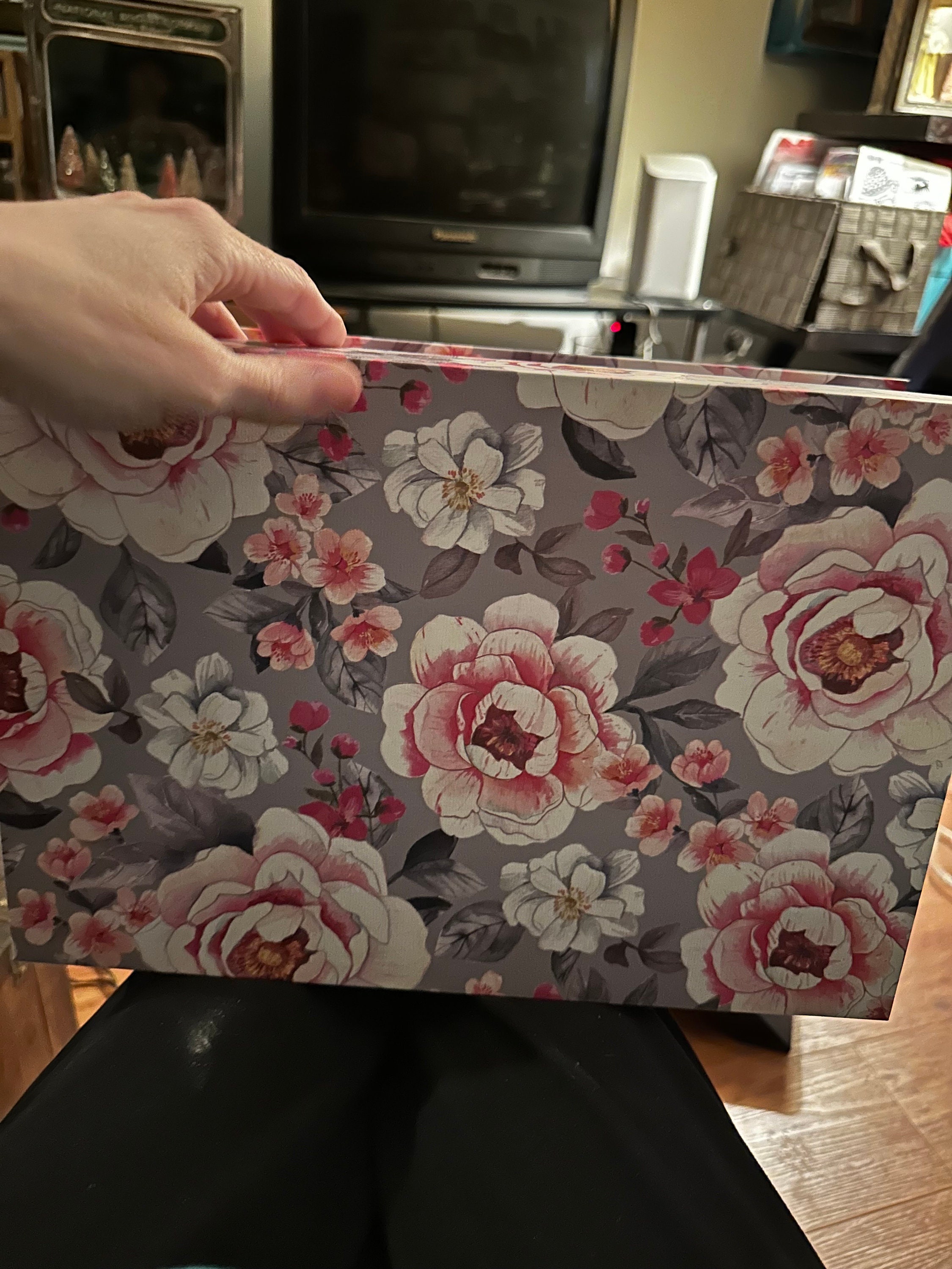 Witches Spellroom in Pink French Floral Case 13.25"x9"x4" OOAK Mixed ...