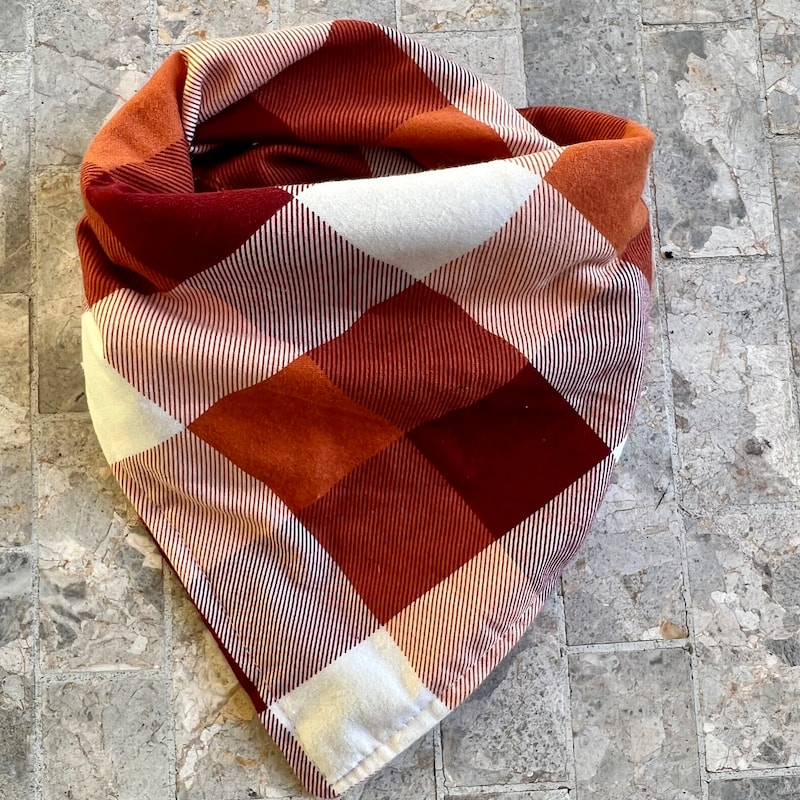Burnt Orange Scarf - Etsy