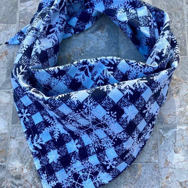 Snowflake Scarf - Etsy
