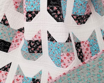 Cat quilt | Etsy