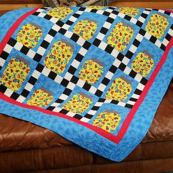 Bug Jar Quilt - Etsy