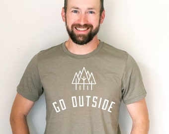 Go Outside Shirt - Etsy