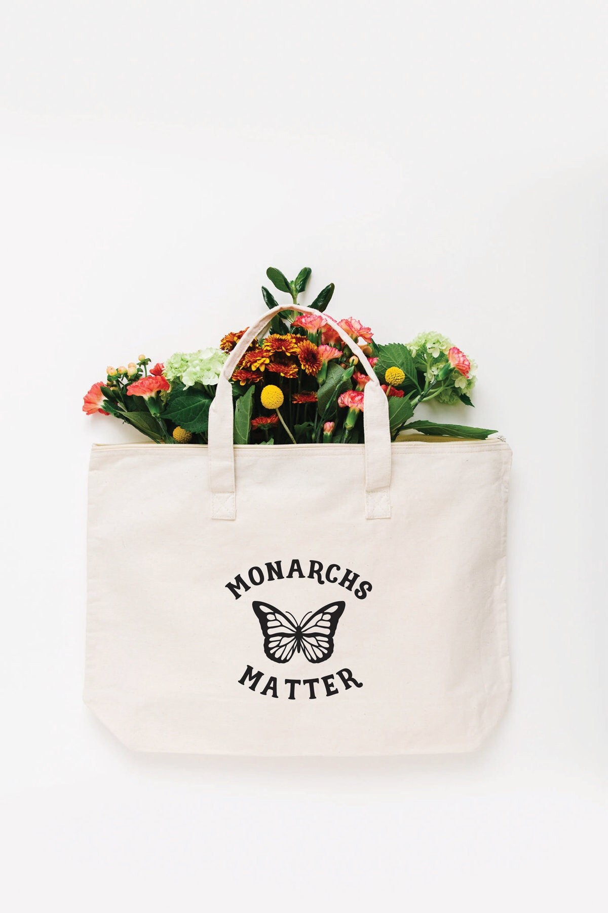 Monarchs Matter Tote Bag Choose Size and Color - Etsy