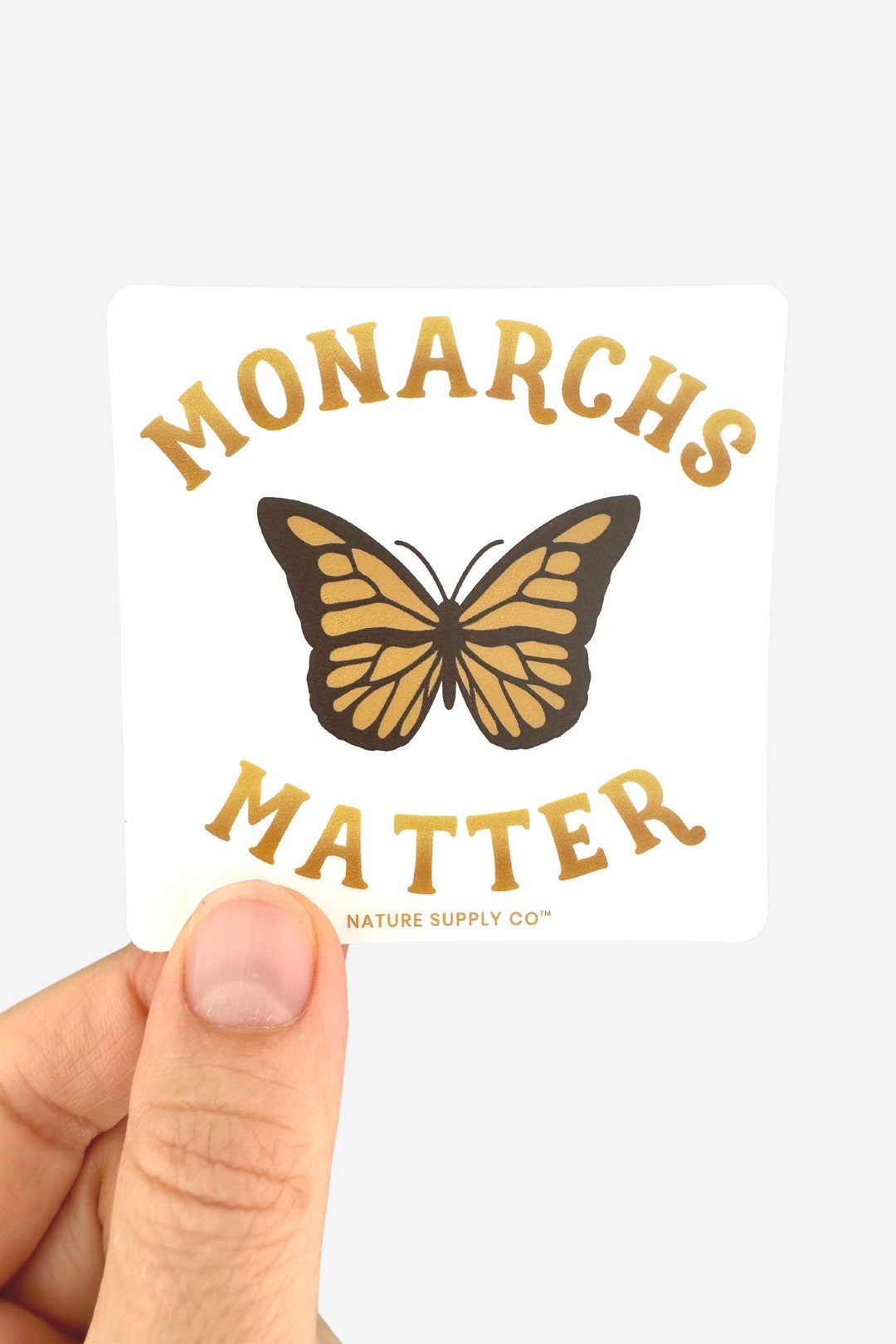 Monarchs Matter Sticker, Monarch Butterfly, Butterfly Sticker, Vinyl ...