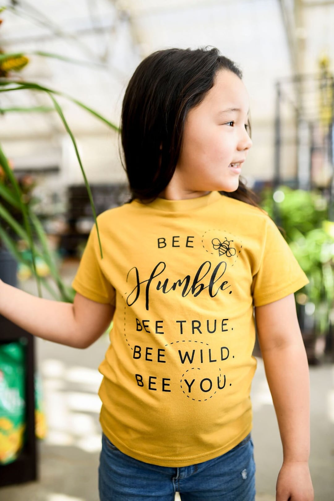 Inspirational Kids Tee, Bee Tee for Kids, Bee Shirt for Kids, Gift for ...