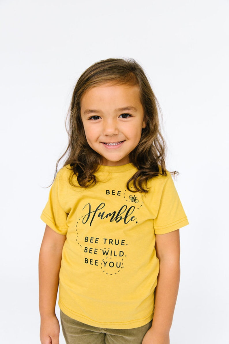 Inspirational Kids Tee Bee Tee for Kids Bee Shirt for Kids - Etsy