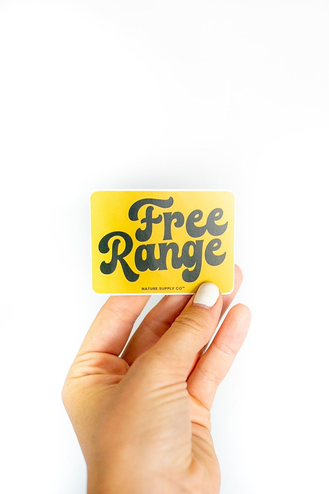 Free Range Sticker, Vinyl Stickers, Laptop Sticker, Water Bottle ...