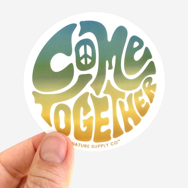 Hippie Sticker - Etsy